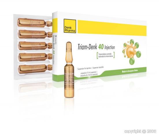 Ampoule Triam-Denk 40mg - OUAGADOUGOU.ONLINE
