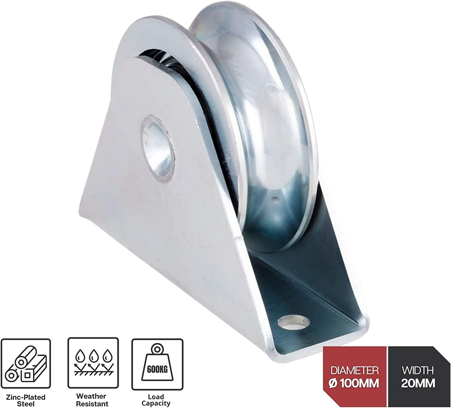 Poulie de portails coulissants industrielle Taille : 100 x 20 cm - OUAGADOUGOU.ONLINE