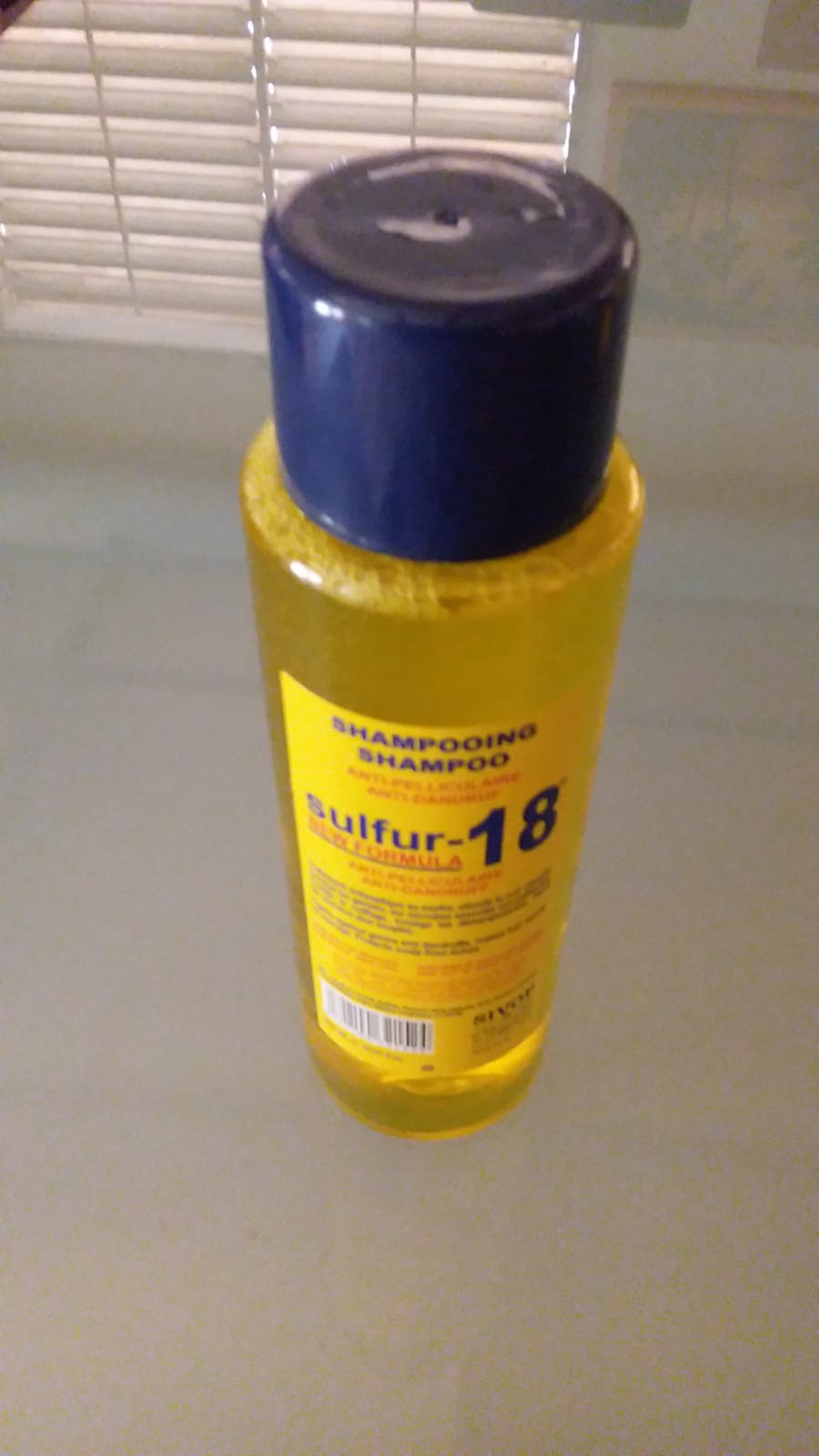 Shampooing Sulfur-18 Anti-Peliculles - OUAGADOUGOU.ONLINE