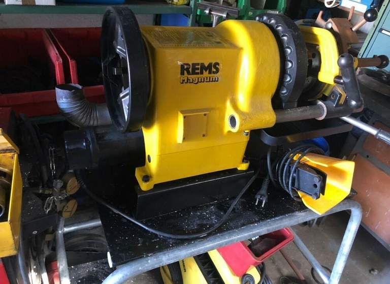 Machine à fileter REMS Magnum jusqu'à 3" - OUAGADOUGOU.ONLINE