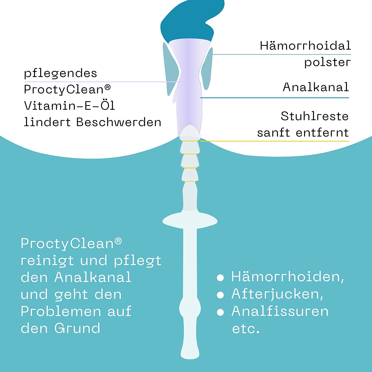 ProctyClean® Set de soins intimes pour les hémorroïdes - OUAGADOUGOU.ONLINE