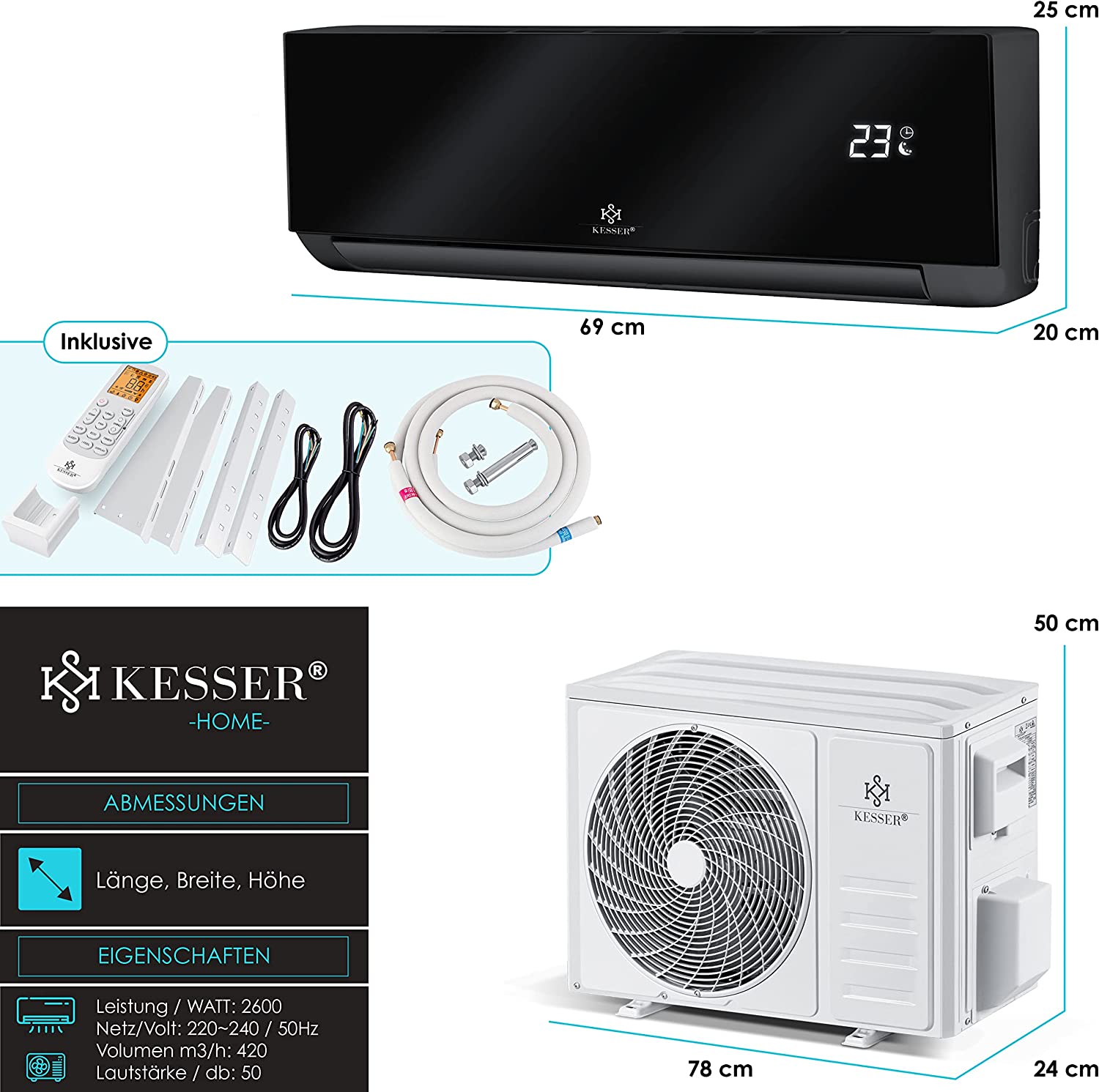 KESSER® Air Conditioning Set Split - OUAGADOUGOU.ONLINE