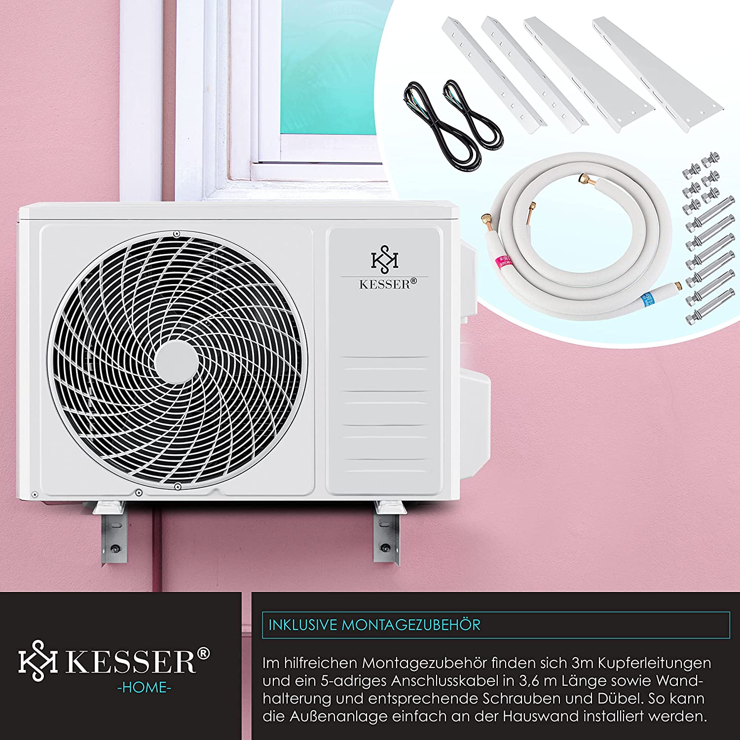 KESSER® Air Conditioning Set Split - OUAGADOUGOU.ONLINE
