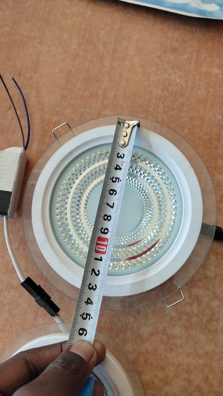 Spot LED 3-Couleurs - GLASS PANEL LIGHT - OUAGADOUGOU.ONLINE