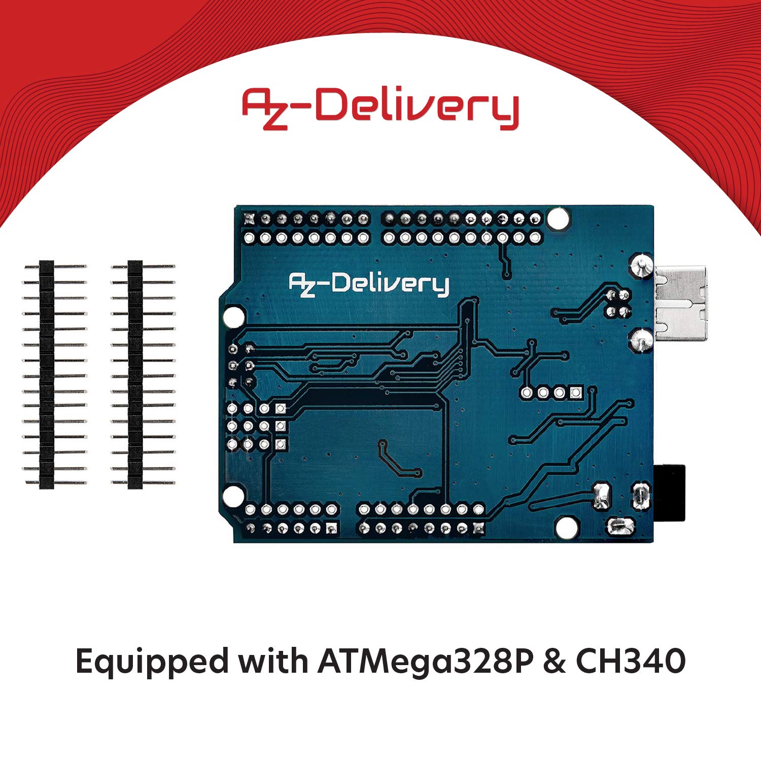 ARDUINO UNO R4 - Set de 5 cartes microcontrôleur AZ-ATmega328 ...