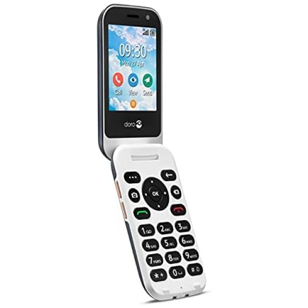 Doro 7080 Téléphone Portable 4G Dual SIM à Clapet - OUAGADOUGOU.ONLINE