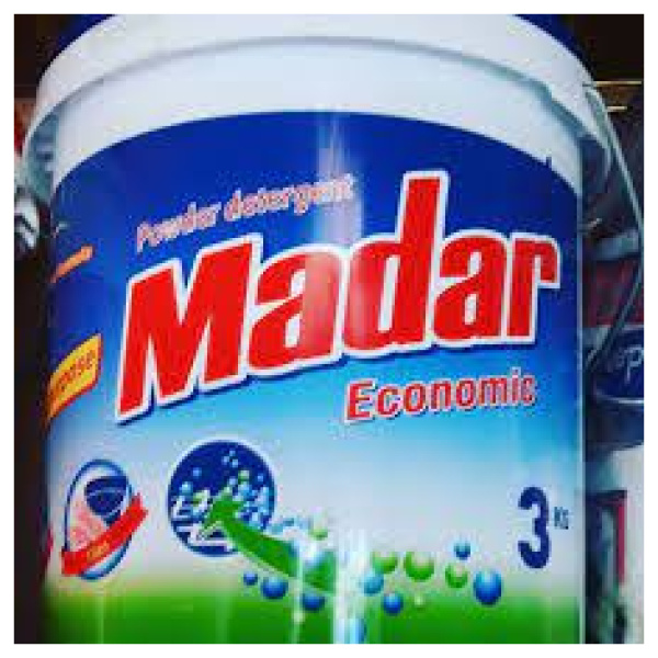 Poudre de lessive detergent MADAR 3Kg - OUAGADOUGOU.ONLINE