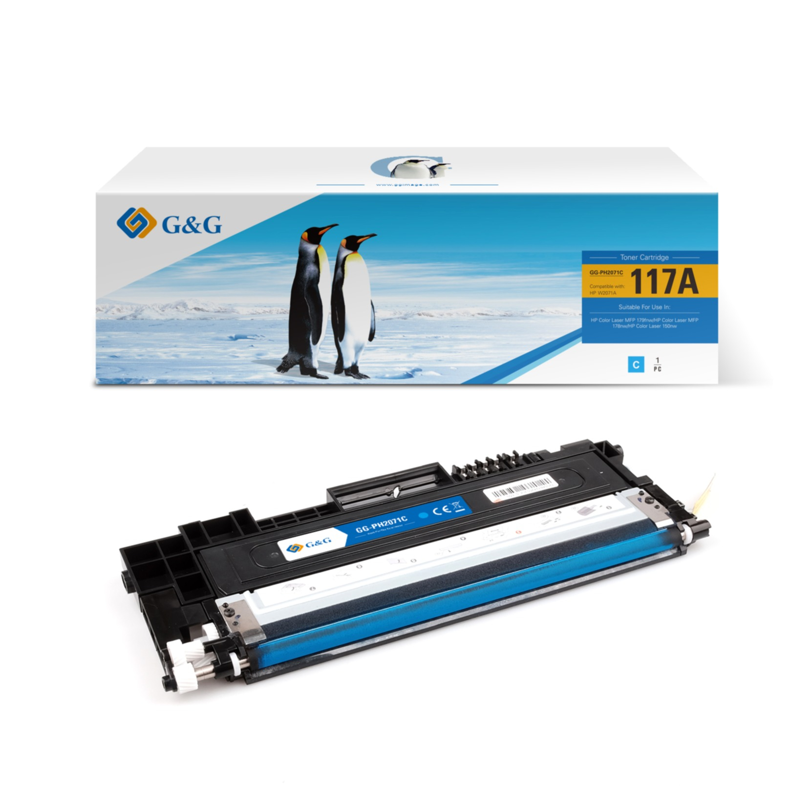 4 Toner 117A pour HP Color - OUAGADOUGOU.ONLINE